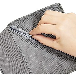 Amazon Basics Cloth Drawer Storage Organizer Boxes, Set of 6