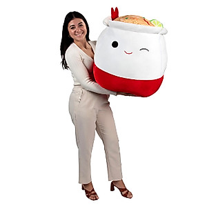 24" Jumbo Squishmallows Daley The Noodle Plush - Licensed Kellytoy Stuffed Animal Toy