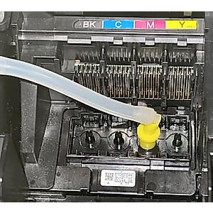 VC DTF Printhead Cleaning Kit Printer Nozzle Cleaner Fluid Solution Print Head Flush Cleaning for Epson Piezo Printhead (100ml/per Bottle) Full Kits