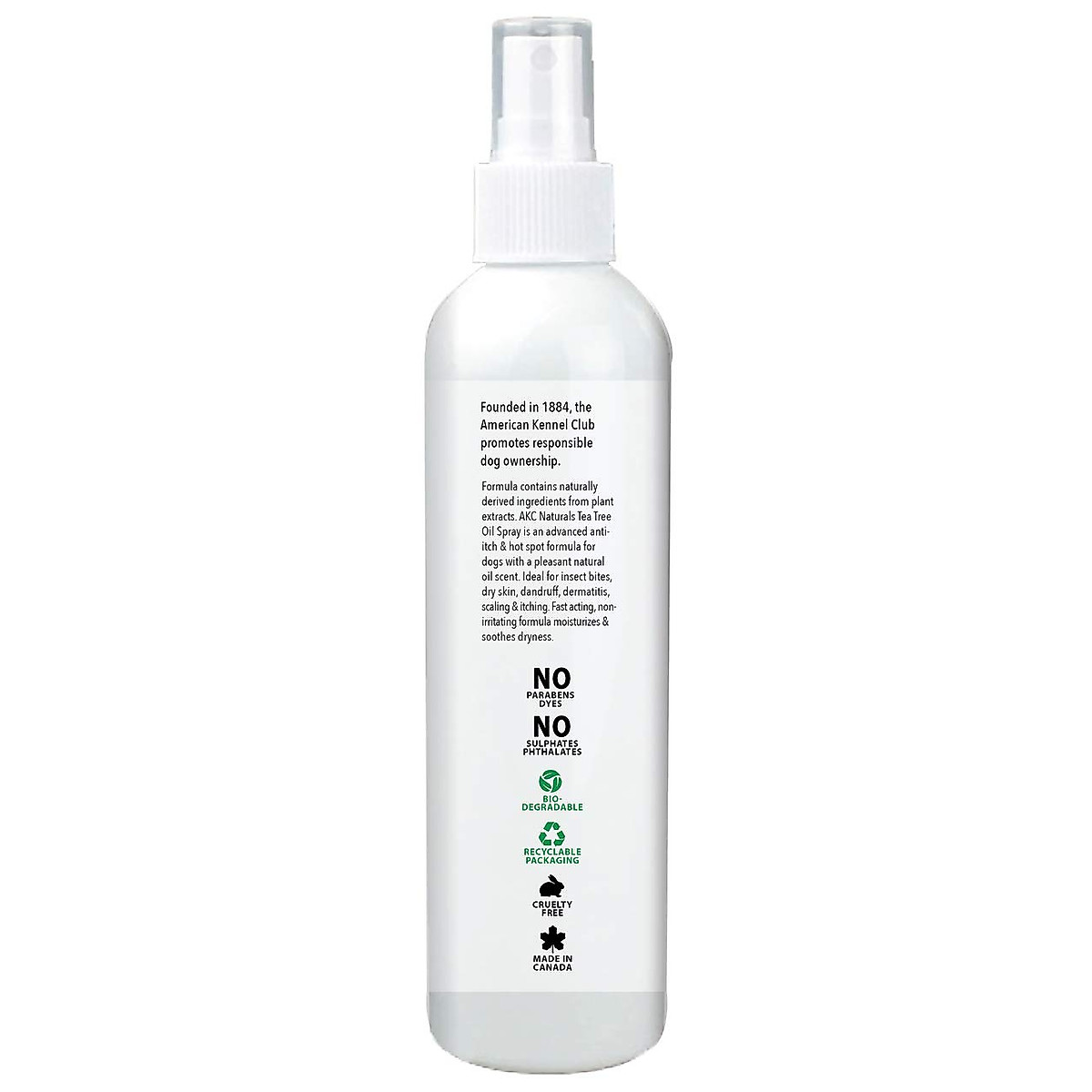 Naturals Tea Tree Oil Spray - Advanced Anti-Itch & Hot Spot Formula - Non-Oily - Made from Plant Extracts - Tea Tree & Chamomile - 2 Pack - 8 Ounce