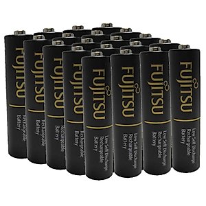 Fujitsu AAA Ready-to-use HR4UTHC 950mAh (Min. 900mAh) NiMH 1.2V Rechargeable 20 Batteries