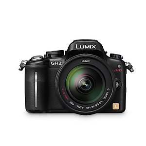 Panasonic Lumix DMC-GH2 16.05 MP Live MOS Mirrorless Digital Camera with 3-inch Free-Angle Touch Screen LCD and 14-140mm HD Hybrid Lens (Black)