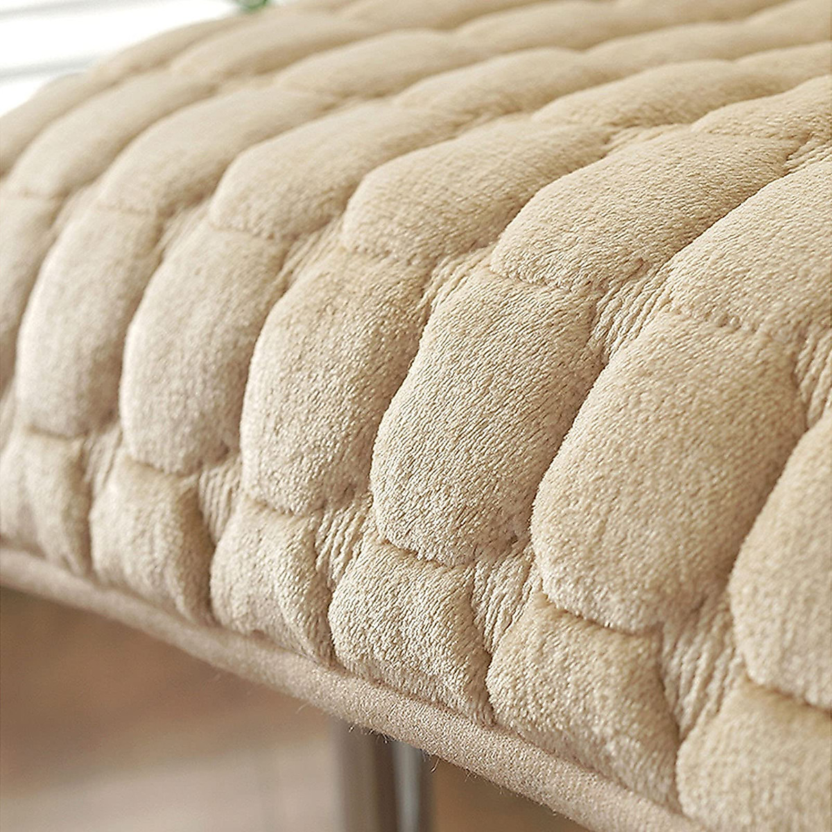 HUALEMEI Comfort Plush Seat Cushion,One-Piece Non Slip Chair Pads with Ties,Washable Gaming Chair Back Rest Cushion for Home Office Chair-K 40x85cm(16x33inch)