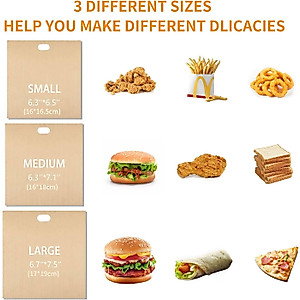 8 Pack Toaster Bags Nonstick Reusable Easy to Clean for Grilled Cheese Sandwiches Toast Bread Snacks (8)