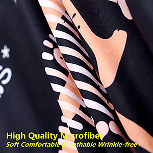 URLINENS Dinosaur Fitted Sheet Twin Size, Jurassic Evolution Dino Bones Bedding Set 2 Piece 1 Fitted Sheet and 1 Pillowcase, Wildlife Dinosaur Sheet Set for Kids Boys Girls Teens Fun Bed Sheet