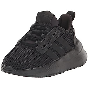 adidas Kids Racer TR21 Running Shoe, Black/Black/Carbon, 10 US Unisex Toddler