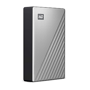 Western Digital 5TB My Passport Ultra for Mac Silver Portable External Hard Drive HDD, USB-C and USB 3.1 Compatible - Western DigitalBPMV0050BSL-WESN
