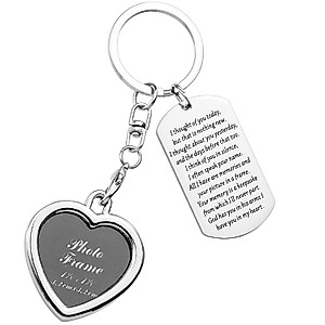 HUTIMY Memorial Jewelry for Loss of Father Mother Dad in Heaven Gift for Daughter Son Lose Jewelry Sympathy Keychain