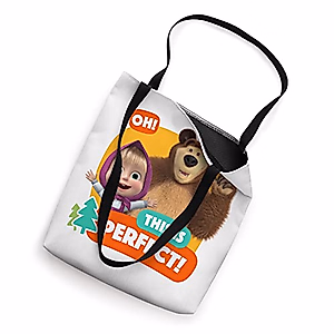 Masha and the Bear. Oh, this is perfect! Tote Bag