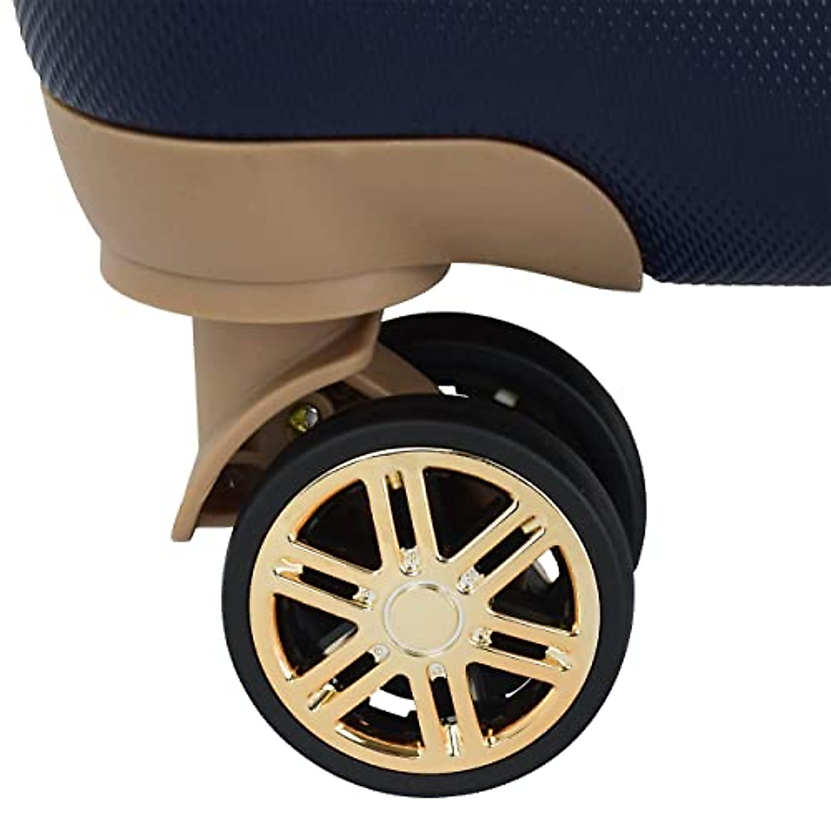 London Fog Northbridge 24" Expandable Hardside Spinner Midnight, 24 Inch