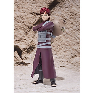 TAMASHII NATIONS Bandai S.H.Figuarts Gaara Naruto Shippuden Action Figure