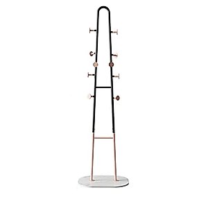 CDYD Nordic Floor Coat Hanger Bedroom Home Hanger Wrought Iron Hanger Bag Hanger Home Coat Hanger