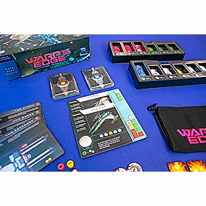 Renegade Game Studios Warp's Edge | A Solo bag-building Game of Epic Space Combat for Ages 10+