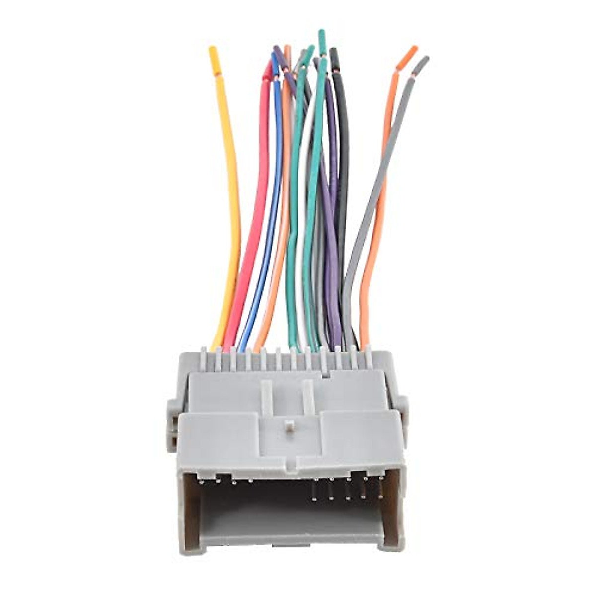 RED WOLF Car Radio Stereo Wiring Harness W/Antenna Adapter Connector Plug Replacement for GM Chevy GMC Suburban Buick Cadillac 2002-2008 Early Model