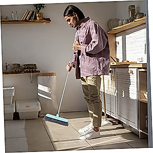 Gogogmee 1pc Cleaning Floor Brush Rug for Carpet Kitchen Scrubbing Cleaning Brush Bathtub Cleaning Brush Floor Dusting Brush Broom Brush Mist Cleaner Green Abs