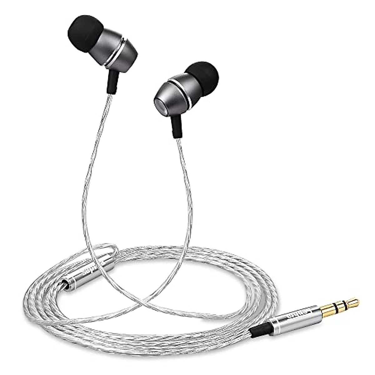 sephia Sp3030 Earbuds in Ear Headphones Wired Earphones with Noise Isolating Ear Buds Lightweight Case 3.5 mm Jack