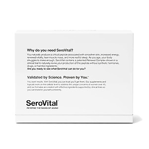 Serovital Renewal Complex, Serovital - Renewal Supplements - Female Critical Peptide Support - Revitalizer for Women, 120 Capsules (Pack of 1)