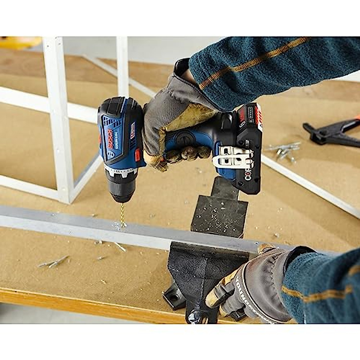 BOSCH GSR18V-535CN 18V EC Brushless Connected-Ready Compact Tough 1/2 In. Drill/Driver (Bare Tool)