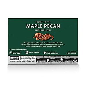 Starbucks Coffee K-Cup Pods—Maple Pecan Flavored Coffee—Naturally Flavored—100% Arabica—6 boxes (60 pods total)