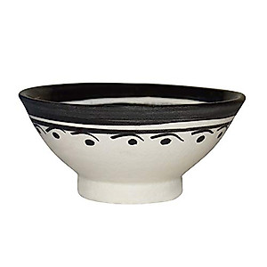 Ceramic Bowls Moroccan Handmade Serving Set of 4 Small Exquisite Pieces With Vivid Colors