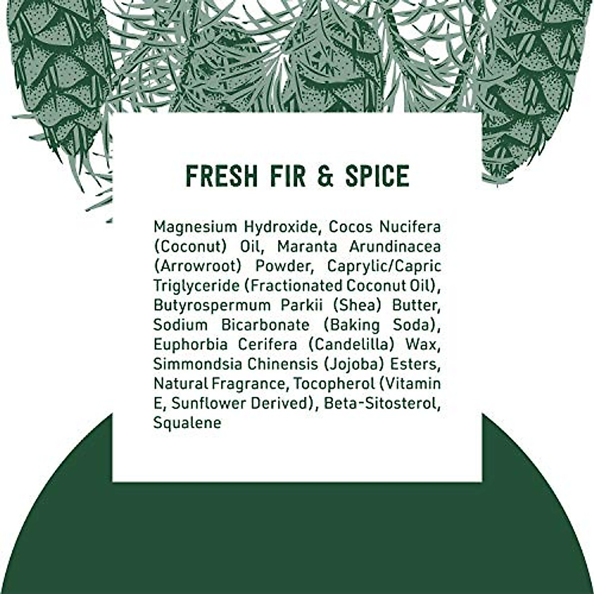 Schmidt's Aluminum Free Natural Deodorant Fresh Fir & Spice 2-pk for Women and Men, with 24 Hour Odor Protection, Certified Natural, Cruelty Free, Vegan Deodorant 2.65oz