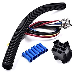 HD Switch Starter Ignition Switch Wire Harness Connector Repair Kit Replaces John Deere Mowers D100 D105 D110 D120 D125 D130 D140 D150 D155 D160 D170 Lawn Mower Garden Tractors