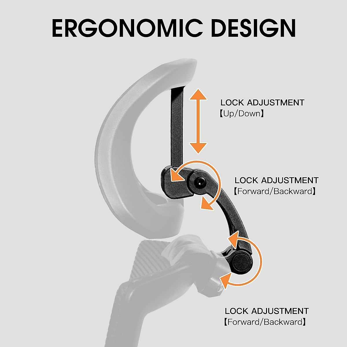 The Office Chair headrest Attachment, can Adjust Height, inclination, and Distance Between. The mesh headrest is Suitable for Ergonomic Office Chairs，Please Confirm The Size Before Purchase