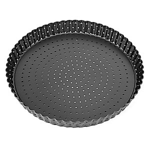 9 in Pizza Pan with Holes for Oven, Non-stick Bakeware Pizza Tray with Removable Bottom