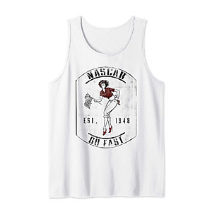 Nascar Go Fast Pinup Tank Top