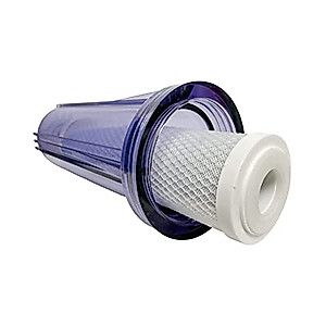 Compatible to Water Pur Company CCI-10CLW Filter Canister with 1/4” NPT ports and (2) CCI-10-Ca Water Filters by IPW Industries Inc.