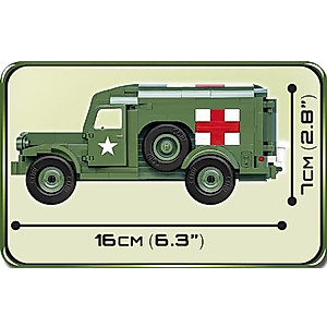 COBI Historical Collection 1942 Ambulance WC 54