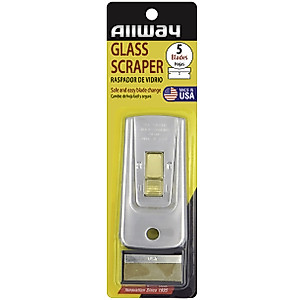 ALLWAY GS Safety Glass Scraper with 5 Blades