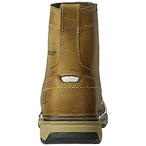 Cat Footwear Men's Pelton Industrial & Construction Shoe, Dark Beige, 13