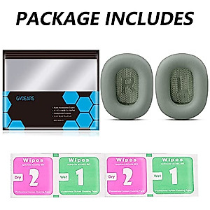 Premium Replacement Ear Cushions for Apple AirPods Max Headphone, Protein Leather Memory Foam Earpads with Excellent Noise Isolation