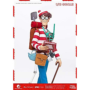 Blitzway - Where's Waldo? - Waldo 1/6th Scale Action Figure, 5Pro Studio MEGAHERO Series