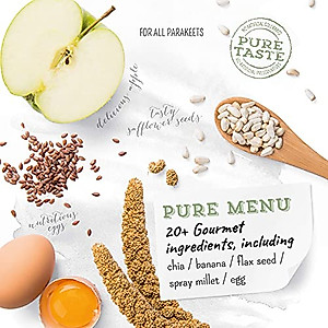 Witte Molen Pure Parakeet Gourmet Seed Mixture and Treat Sticks for Parakeet (Pure Parakeet Gourmet Seed Mixture)