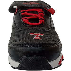 Disney Boy's Lightning McQueen Cars Light Up Sneakers (Black, Numeric_9)