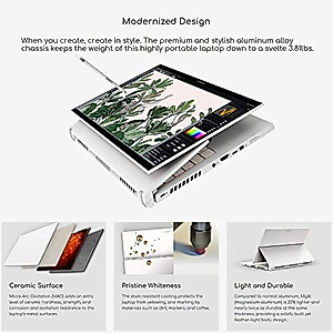Acer ConceptD 3 Ezel Convertible Creator Laptop (2022 Model), Intel i7-10750H, GeForce GTX 1650 Max-Q, 14" FHD, Gorilla Glass, Pantone Validated, 100% sRGB, 16GB, 1TB NVMe SSD, Wacom AES 1.0 Pen