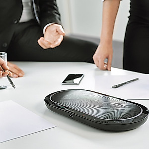 Jabra Speak 810 UC Wireless Bluetooth Speakerphone - Portable Conference Speaker with Superior Audio for Larger Conference Calls, Quick Set-Up - Certified for Zoom & Google Meet