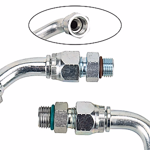 3mirrors High Pressure Oil Pump HPOP Hoses Lines & Crossover Replacement Kit Compatible with Ford Excursion F250 F350 F450 F550 Super Duty 1999-2003 7.3L Powerstroke Turbocharged Engine