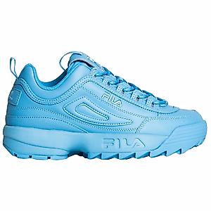 Fila Women's Disruptor II Premium Sneaker, Sky Blue/Sky Blue/Sky Blue, 8.5 M