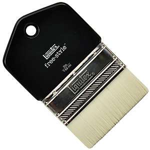 Liquitex 1301003 Professional Freestyle Large Scale Brush, Paddle 3-inch, Black