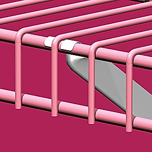 ClosetMaid Wire Shelving Support Brackets for 16 in. Deep Shelves, with Anchors & Pins for Installation, White, 12 Count (Pack of 1)