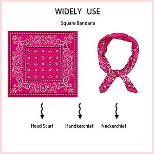 White Cowgirl Hat with Bandana,70s 80s Cowgirl Costume, Felt Cowboy Hats for Women Men Halloween Bachelorette Party (Hat-Star)