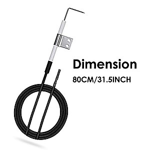 Uniflasy Universal 6 Outlets Tact Push Button Grill Ignitor Kit for Home Depot Nexgril 720-0830H, 720-0830D,720-0888,720-0888N and Most Nexgrill Grill Models