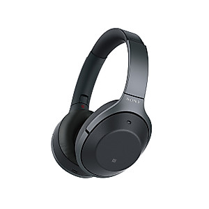Sony WH-1000XM2/B Wireless Bluetooth Noise Cancelling Hi-Fi Headphones (Renewed)