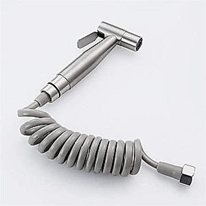 JIYTG Thermostatic Chrome Bidet Douche Set 4 Points 304 Multifunctional Toilet Companion Bidet Sprayer Dual use Booster Spray Gun Faucet