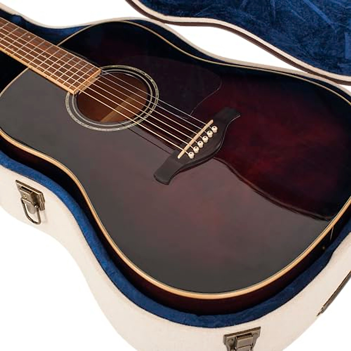 Gator Cases Journeyman Series Deluxe Wood Case for Acoustic Guitars (GW-JM-DREAD)