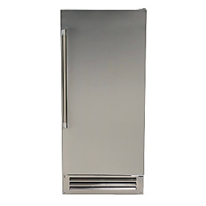 Avanti Elite Built-in or Freestanding Ice Maker, 15", in Stainless Steel (IME49U3S-IS)