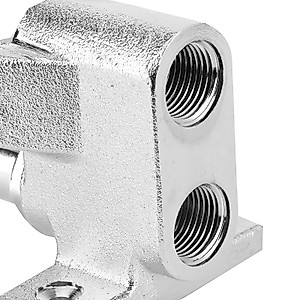 G1/2 Thread Brass Faucet Valve Knee Valve Faucet Control Pedal Valve Accessories for Bar Hotel Restaurant Canteen (Single Temperature Knee top Valve)